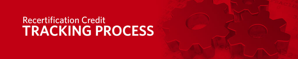 Recertification Credit Tracking Process – Metro DC Chapter of ATD